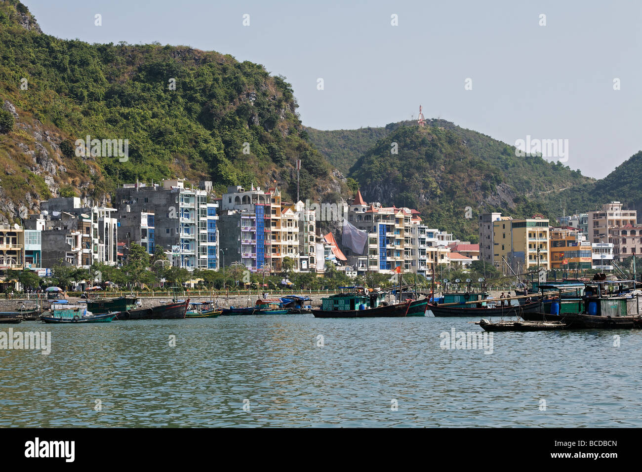 Cat Ba Town on Cat Ba Island in Halong Bay has risen from a sleepy ...