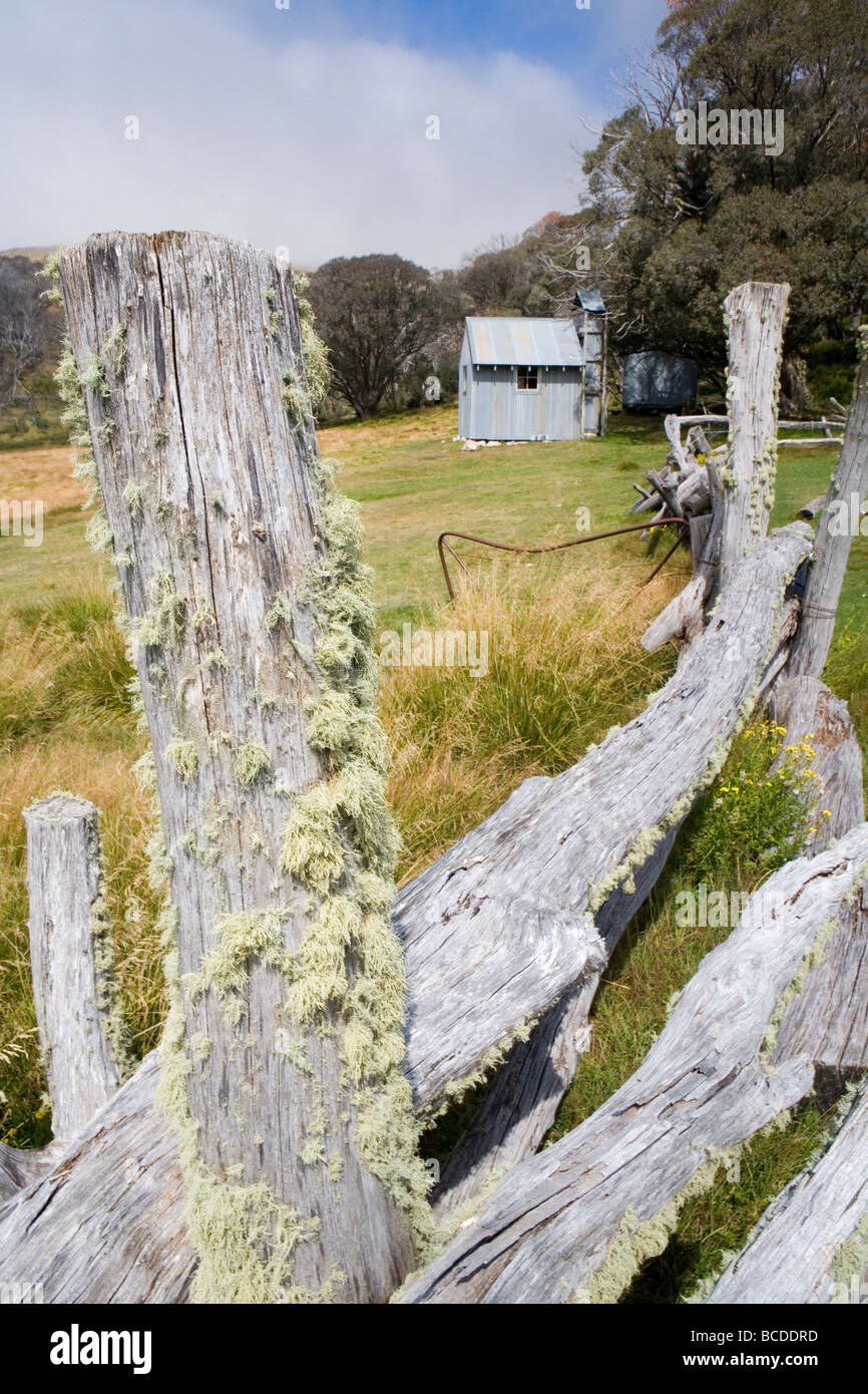 Tawonga Huts on the Bogong High Plain Stock Photo - Alamy