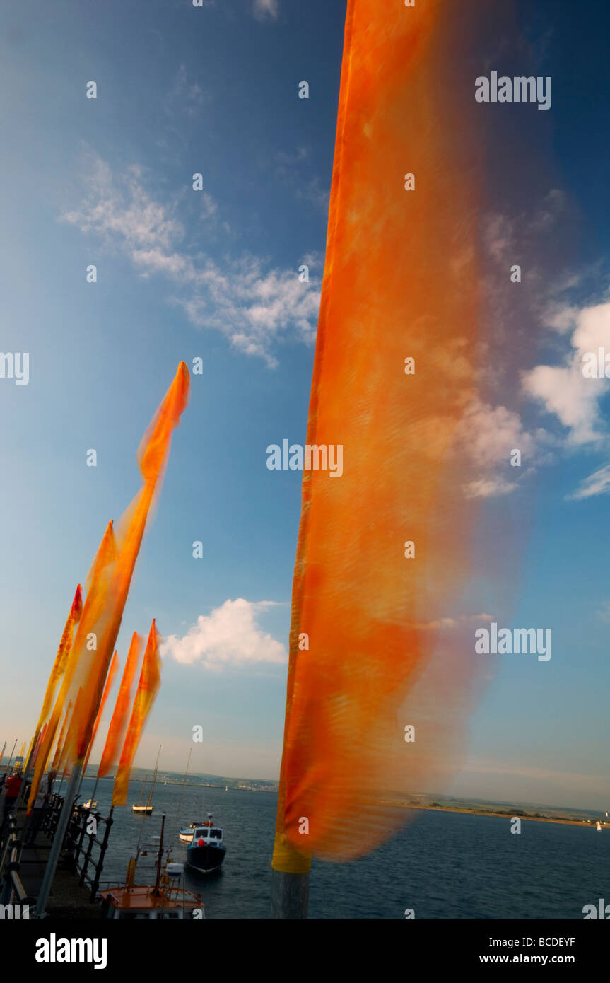 Flags flying for regatta hi-res stock photography and images - Alamy