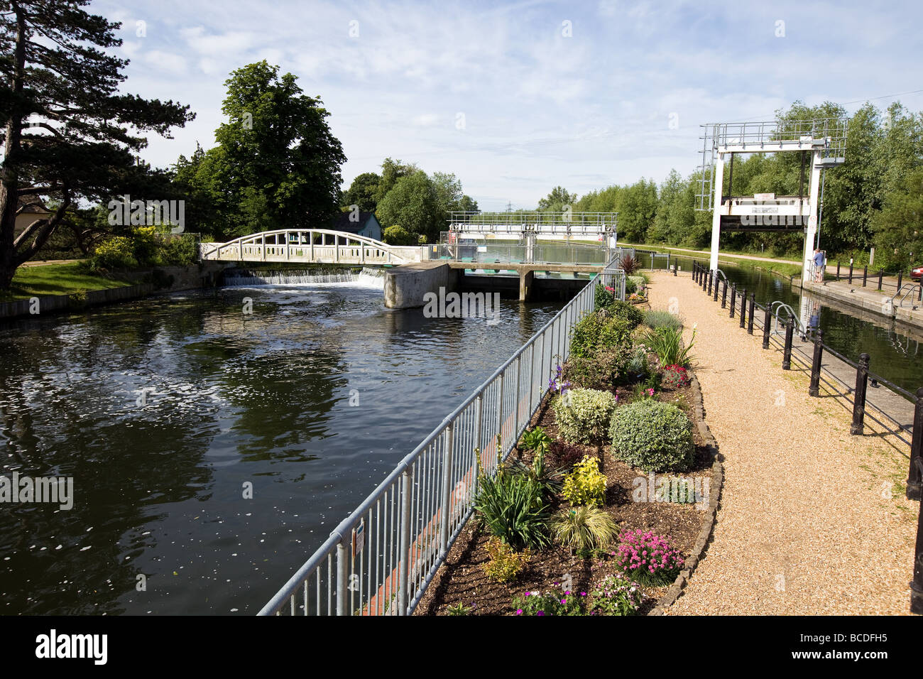 Water lock bridge hi-res stock photography and images - Alamy