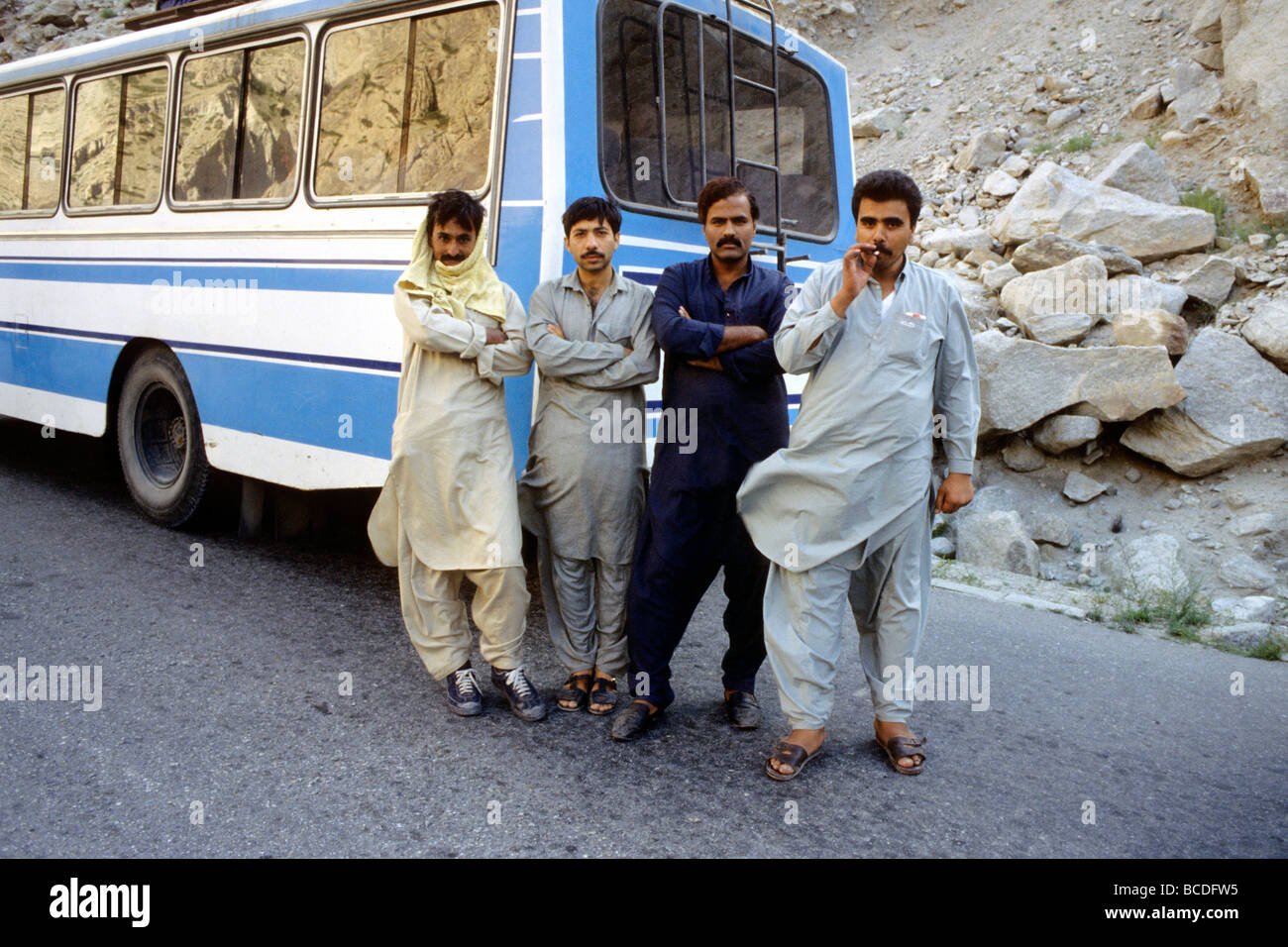 xinjiang china Pakistani travellers near The China s border with ...