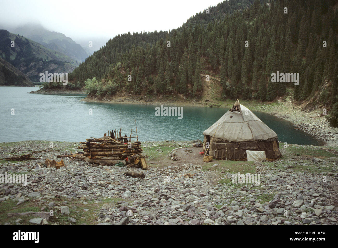 xinjiang china celestial lake Stock Photo - Alamy