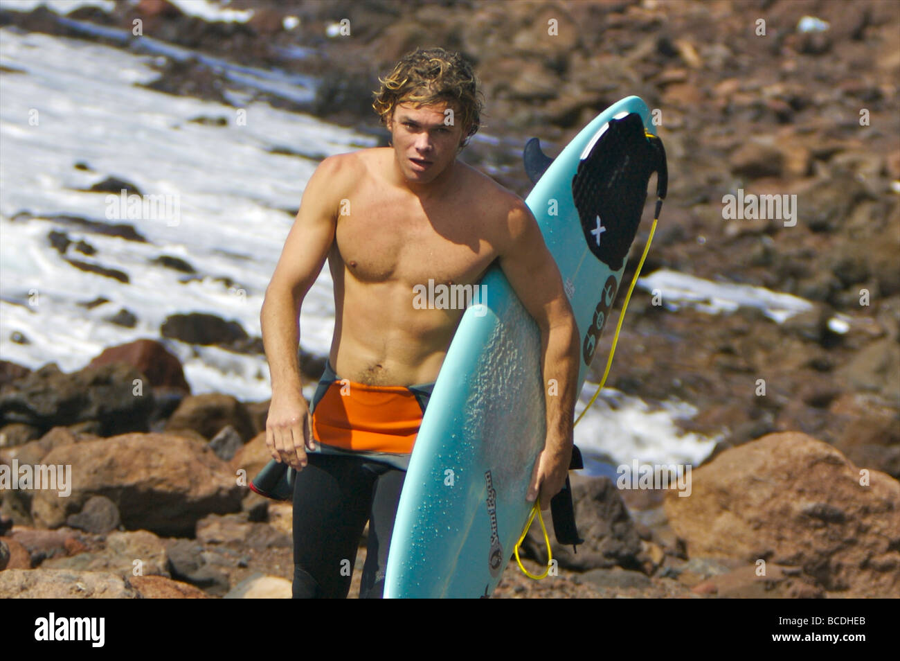 British surfer Tom Lowe in Fuerteventura Stock Photo - Alamy