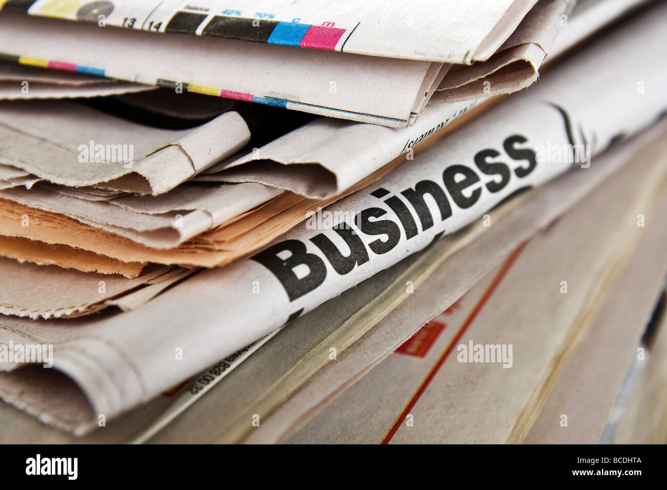 Business newspapers hi-res stock photography and images - Alamy