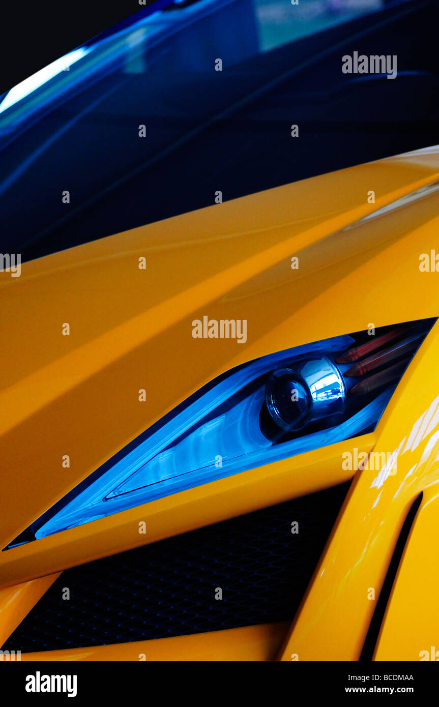 Orange super car hi-res stock photography and images - Alamy