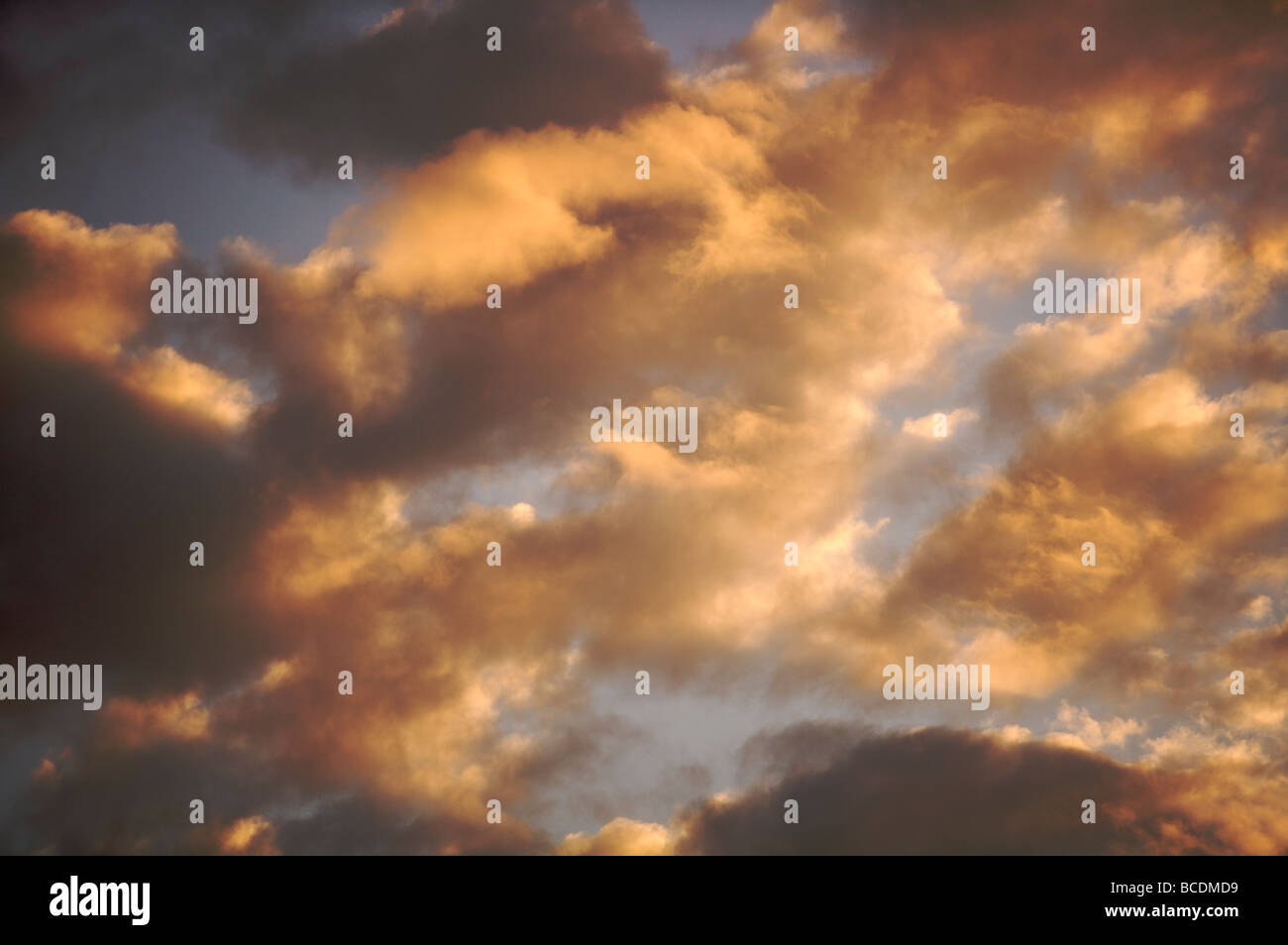 Cloud wall at sunset hi-res stock photography and images - Alamy