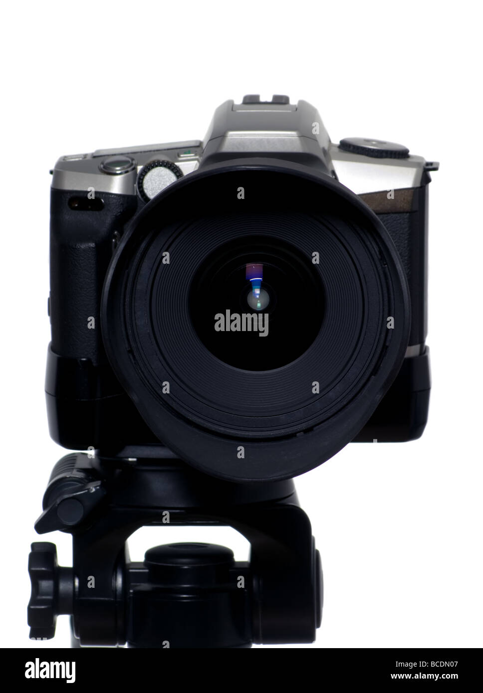 The cool photo camera in white background Stock Photo - Alamy