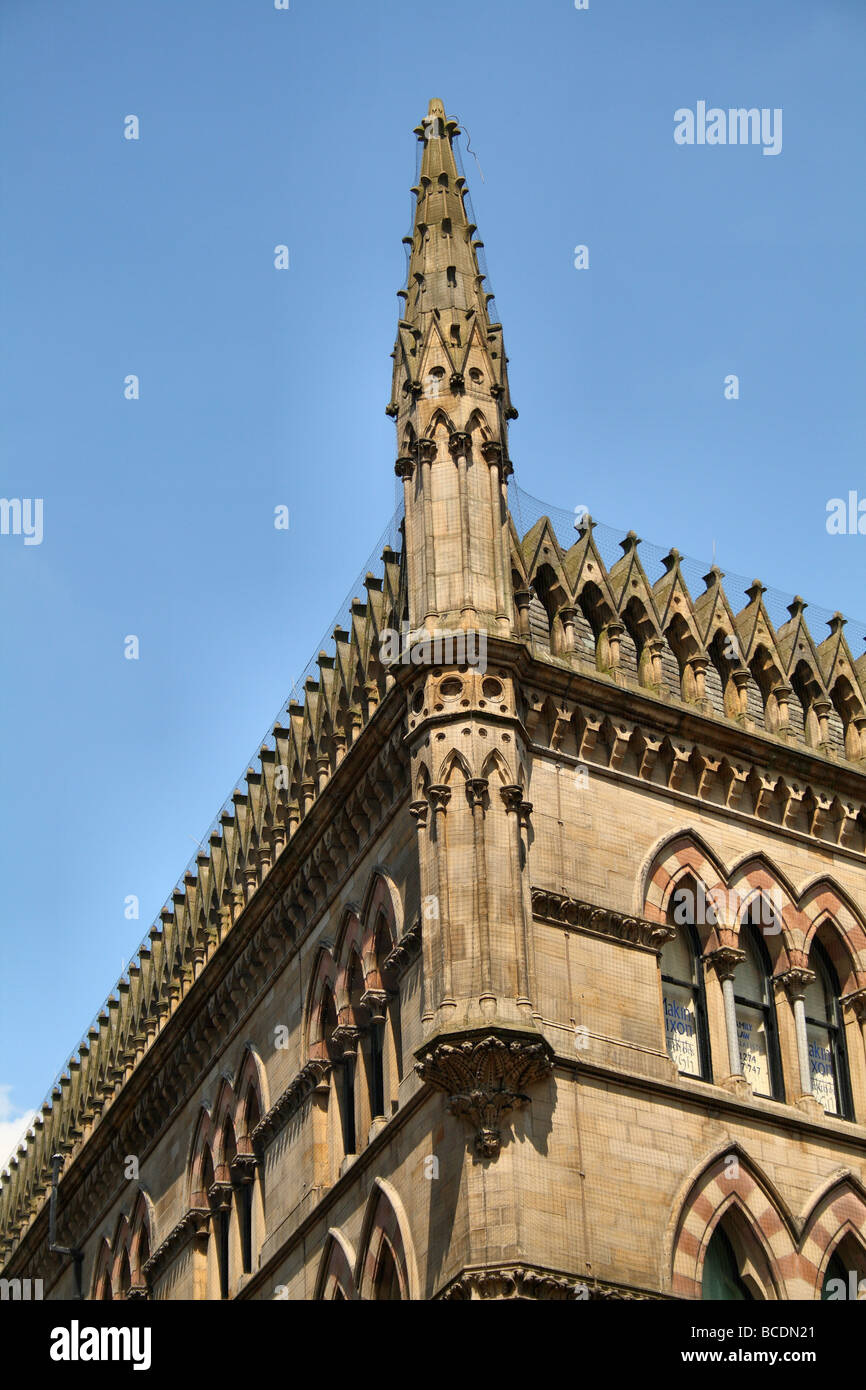 Wool Exchange Bradford Yorkshire showing ornate architecture the ...