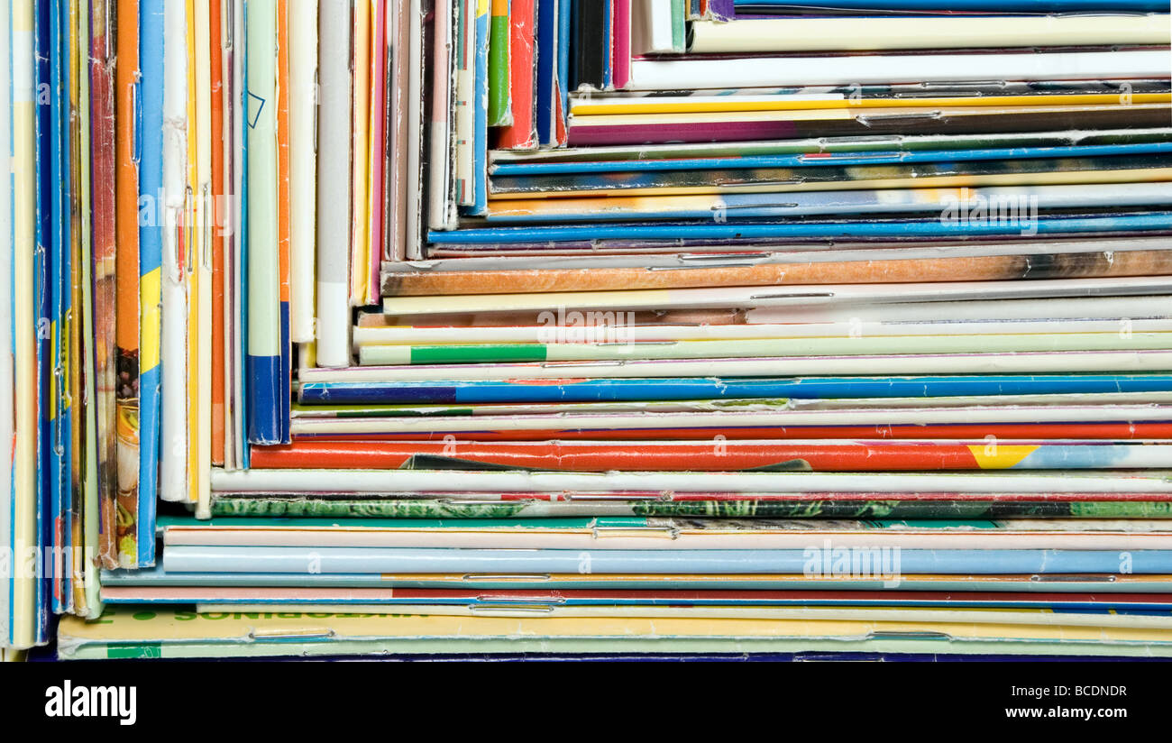 Composition of papers Stock Photo - Alamy