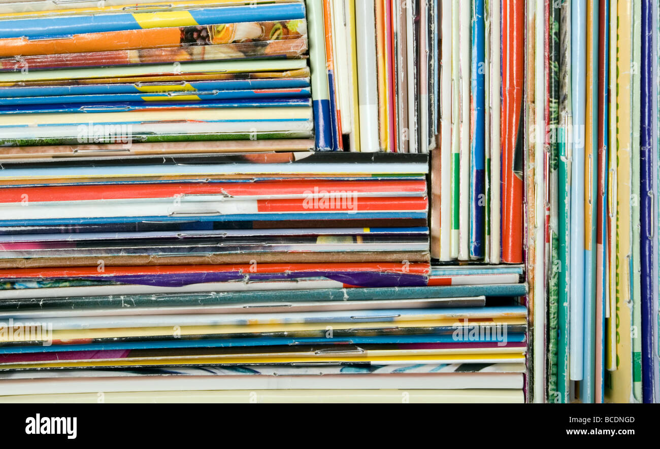 Composition of papers Stock Photo - Alamy