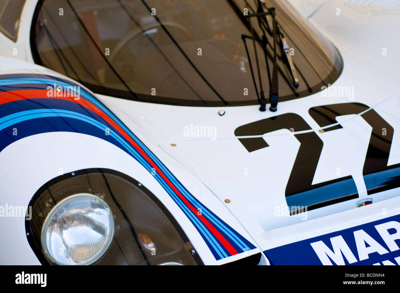 White race car detail hi-res stock photography and images - Alamy