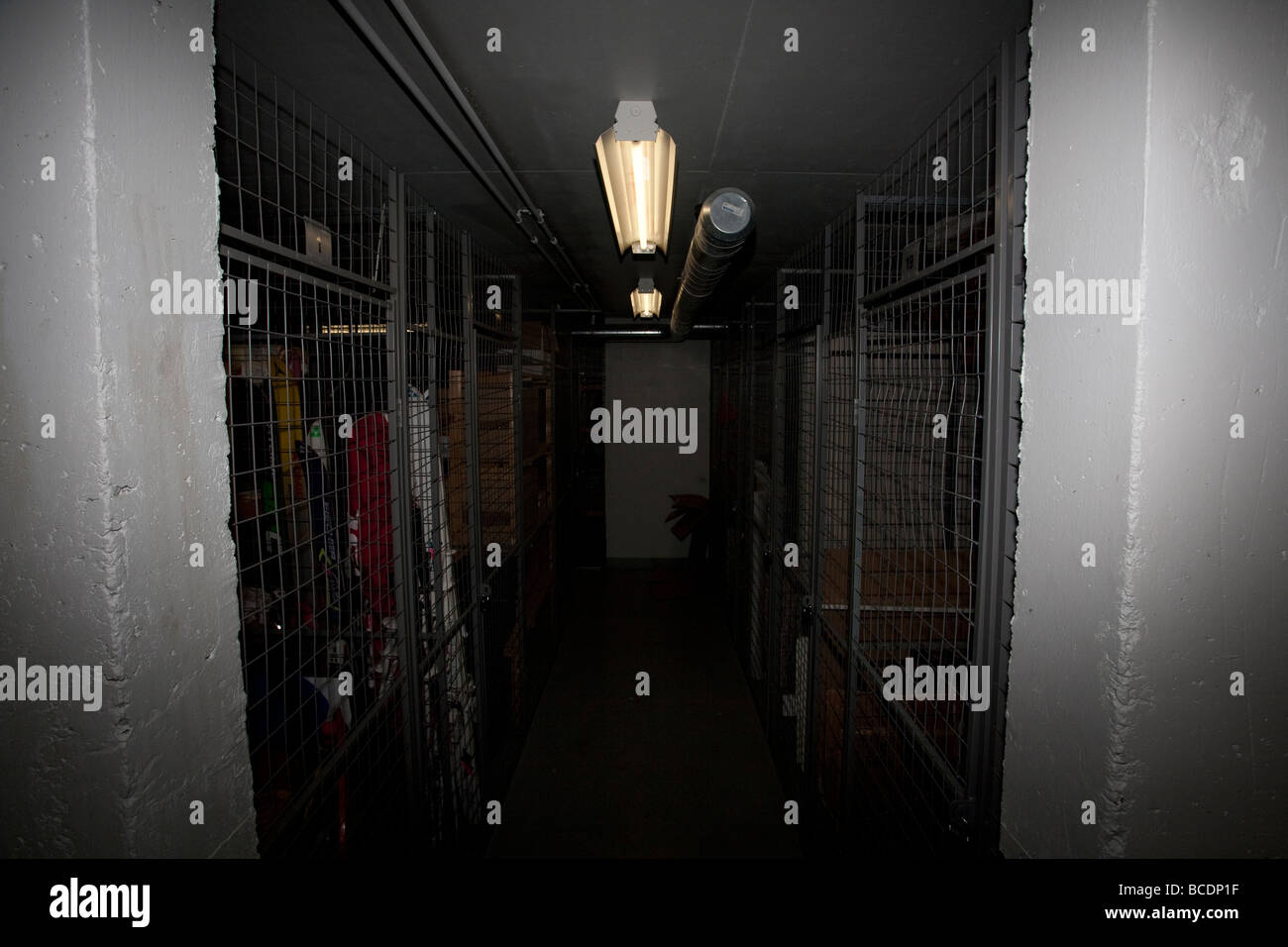 Storage lockers basement hi-res stock photography and images - Alamy