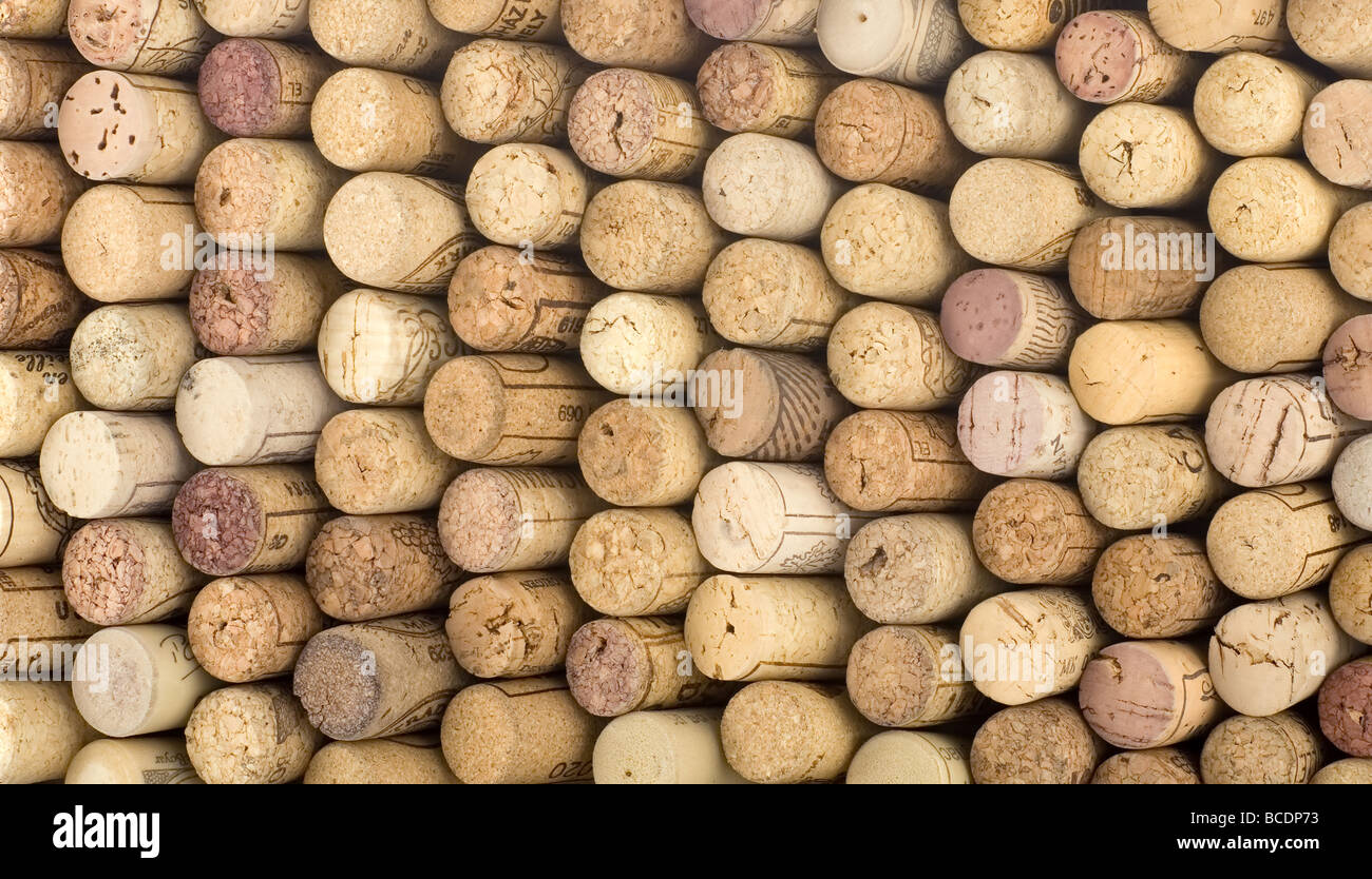 There are a lot of corks of vine Stock Photo - Alamy