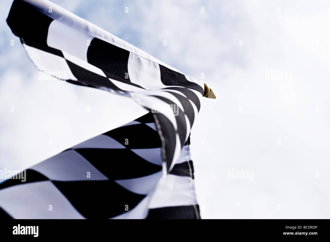 Chequered finish flag hi-res stock photography and images - Alamy