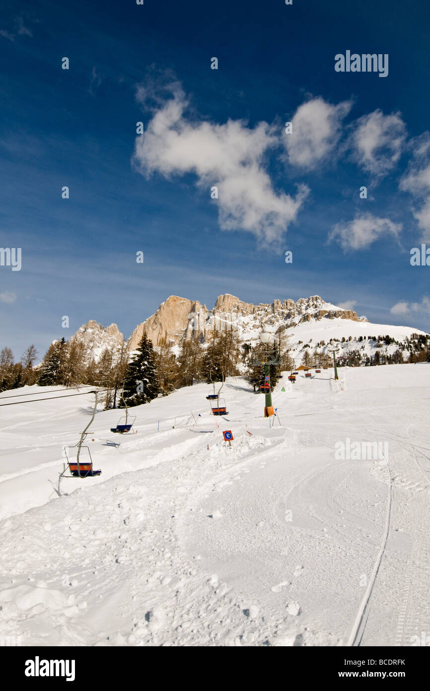 Carezza ski resort hi-res stock photography and images - Alamy