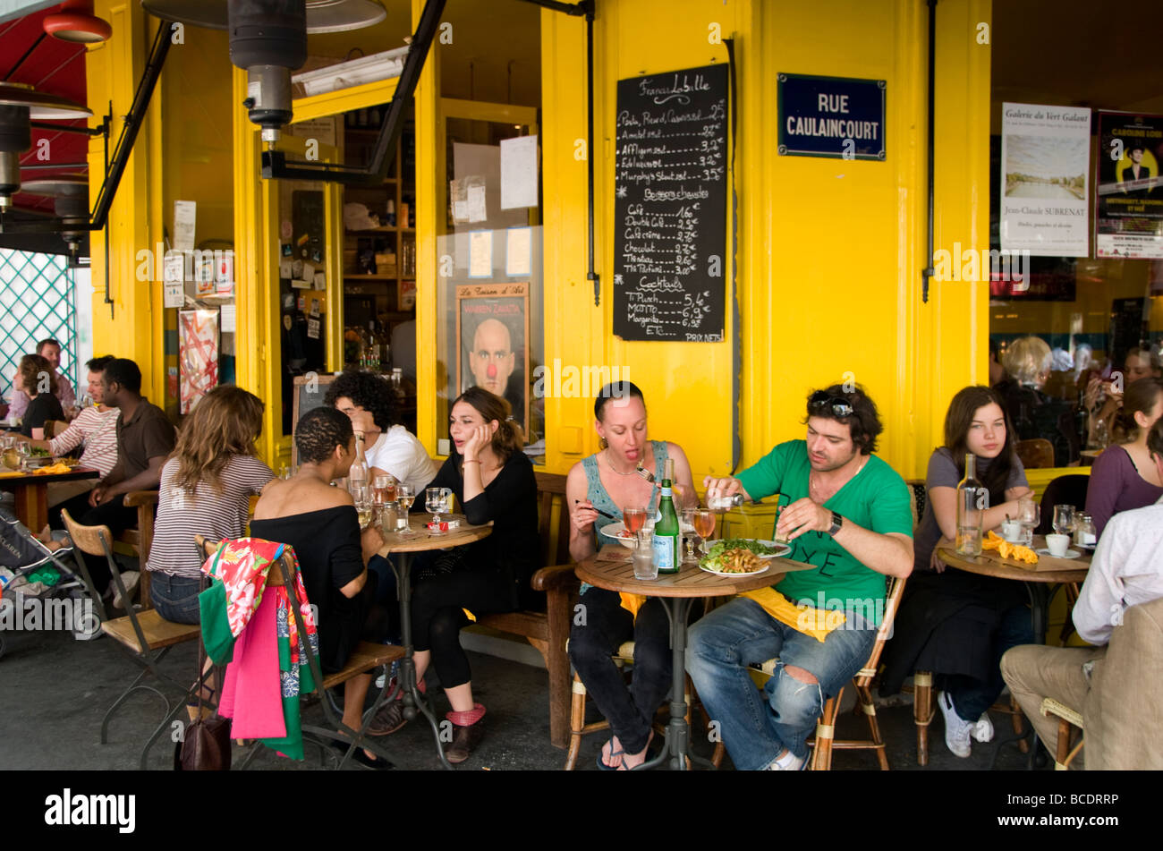 Paris french bar hi-res stock photography and images - Alamy