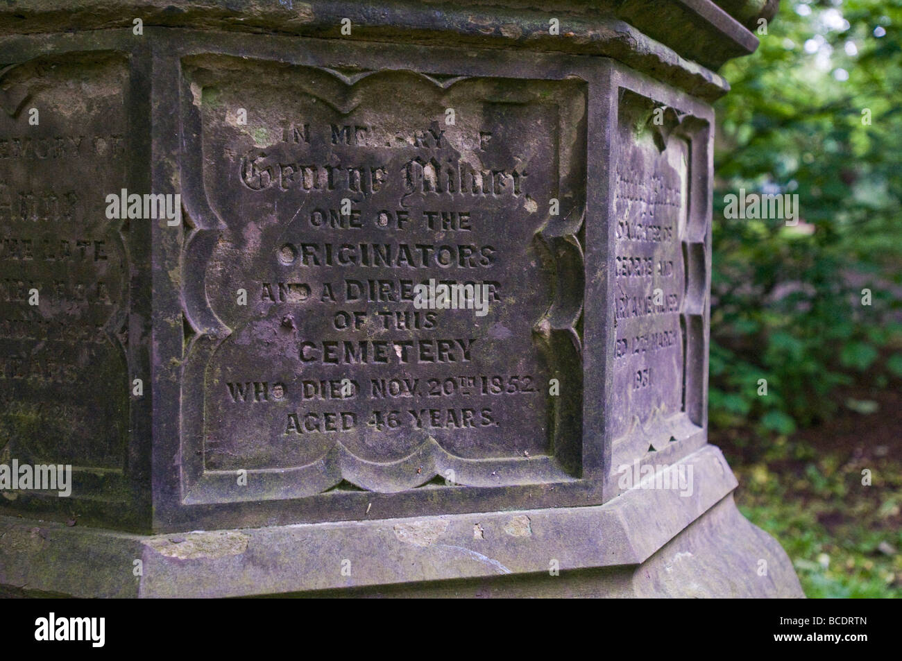 Headstones in Spring Bank West Cemetery, Kingston Upon Hull, East ...