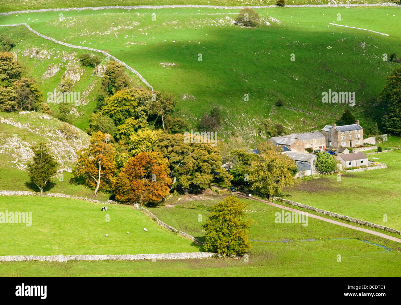 Dowall Hall Farm, Near Longnor, Peak District National Park, England ...