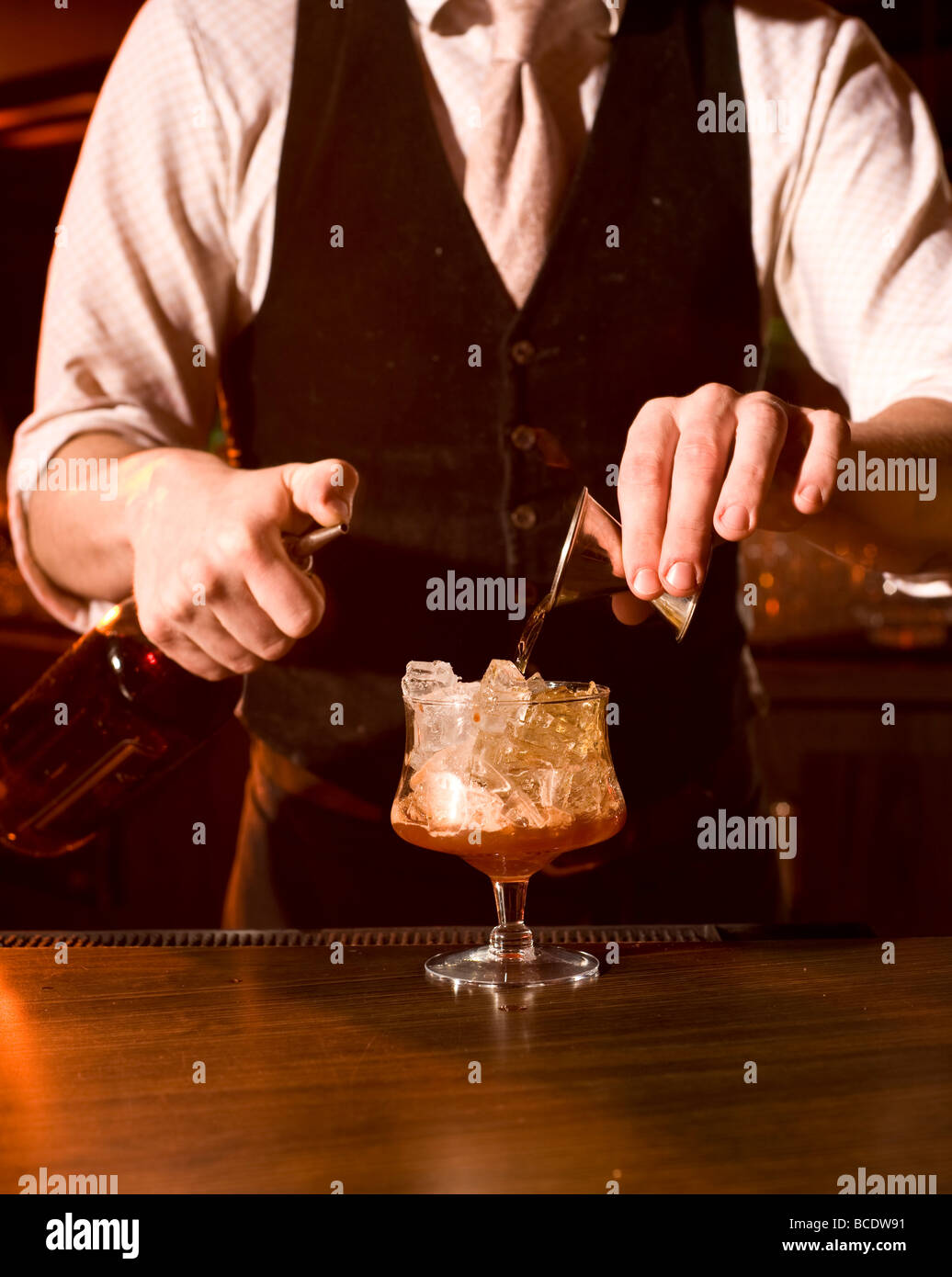 Old saloon bartender hi-res stock photography and images - Alamy