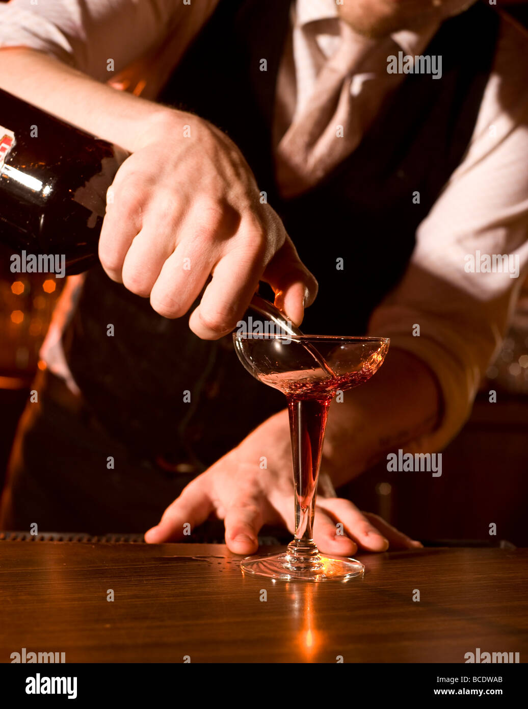 Old saloon bartender hi-res stock photography and images - Alamy