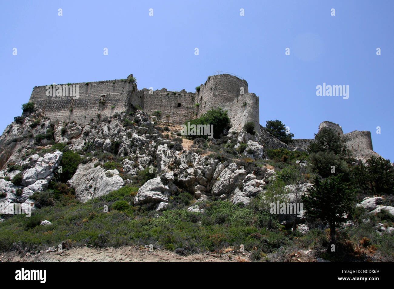 Cyprus kantara castle hi-res stock photography and images - Alamy