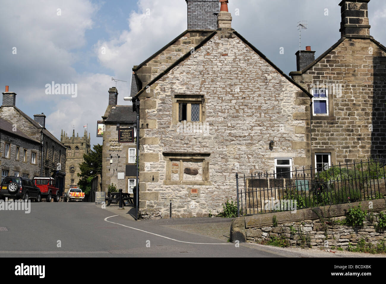 Picturesque Village of Youlgreave in Derbyshire England, Peak district ...