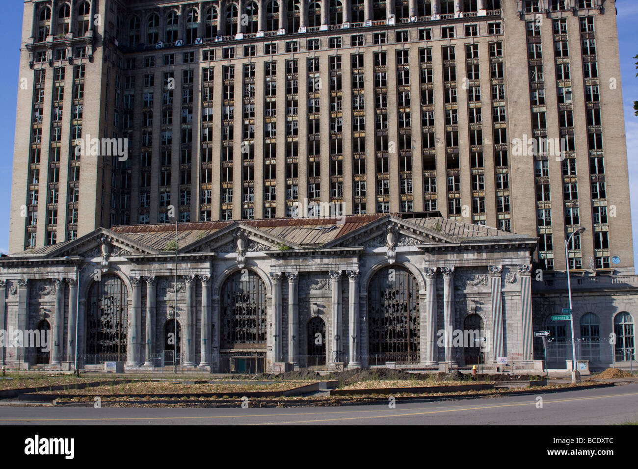 Old train station, Cork Town, Detroit, MI USA 2010, by Carol Dembinsky ...