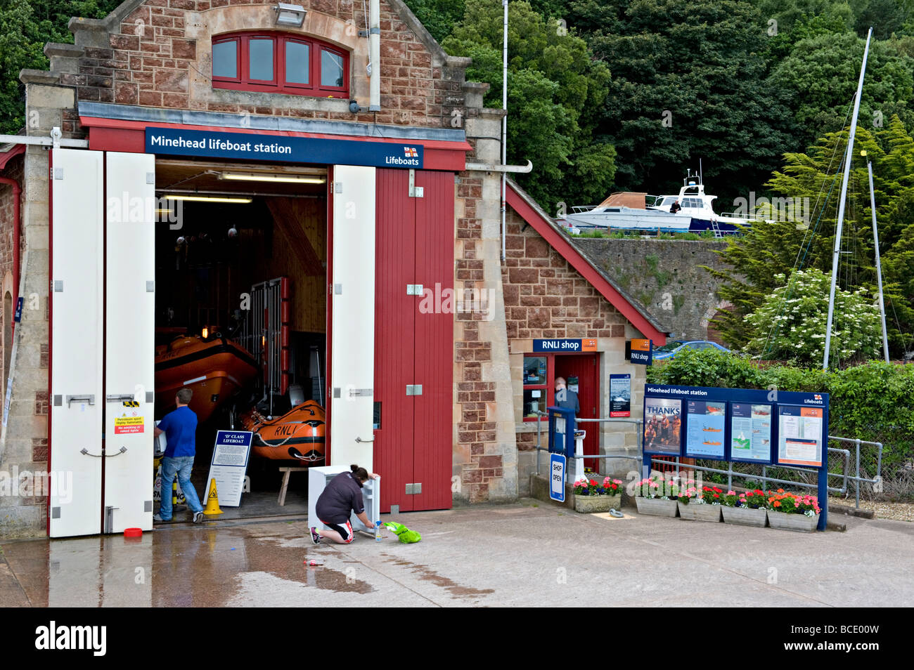 Minehead Lifeboat Station, Minehead Stock Photo - Alamy
