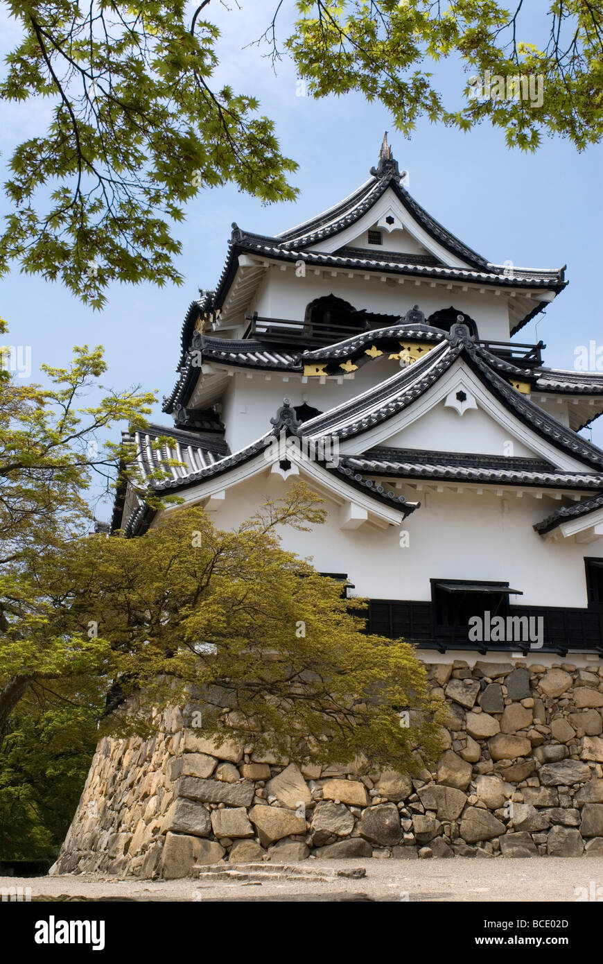 Hikone Castle is one of twelve original construction castles remaining ...