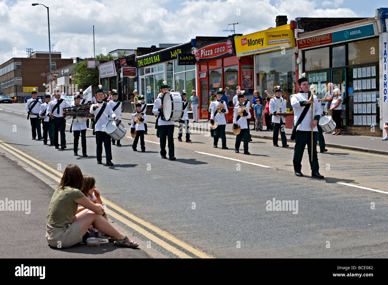 Child marching band hi-res stock photography and images - Alamy