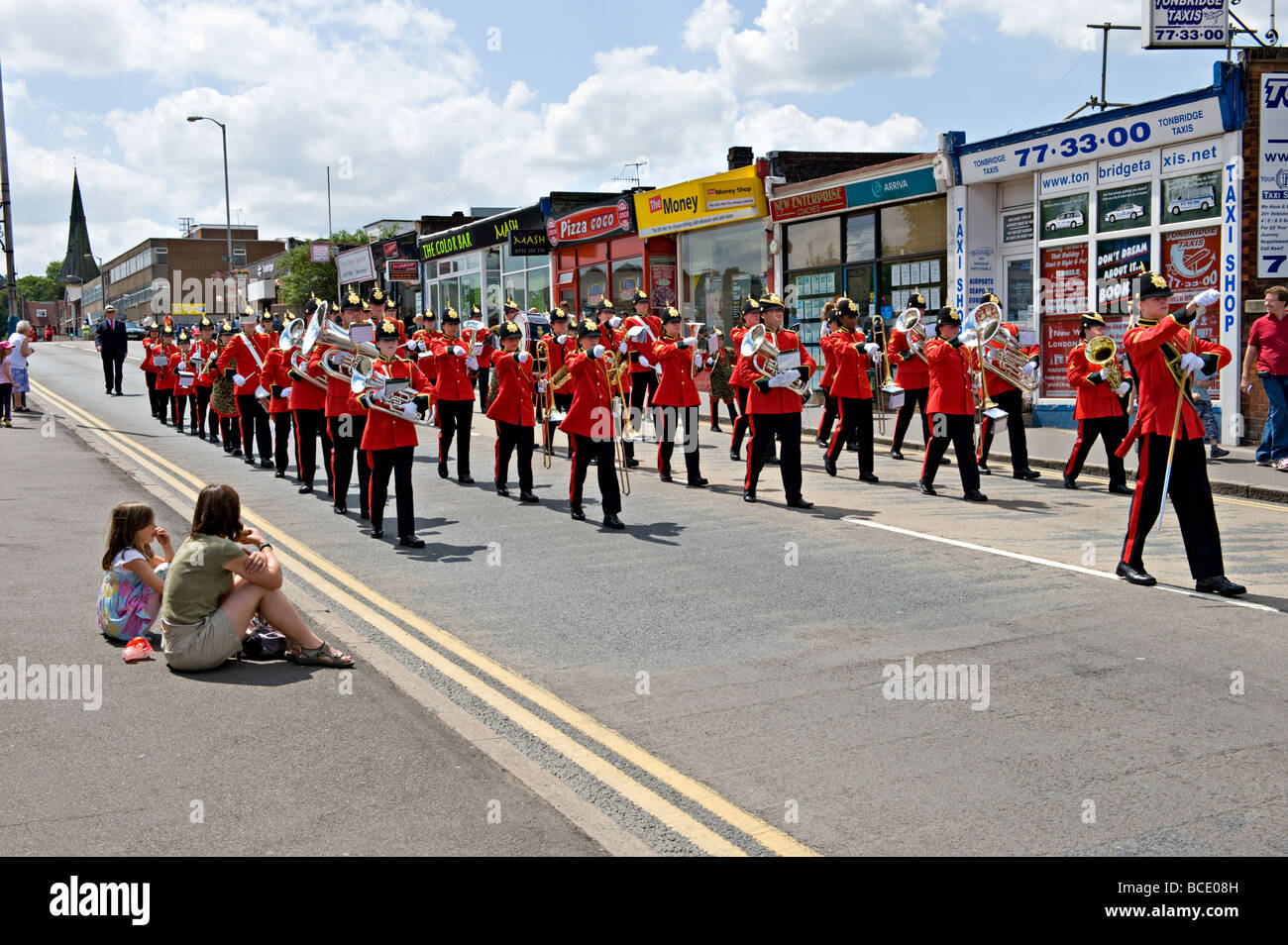 Child marching band hi-res stock photography and images - Alamy
