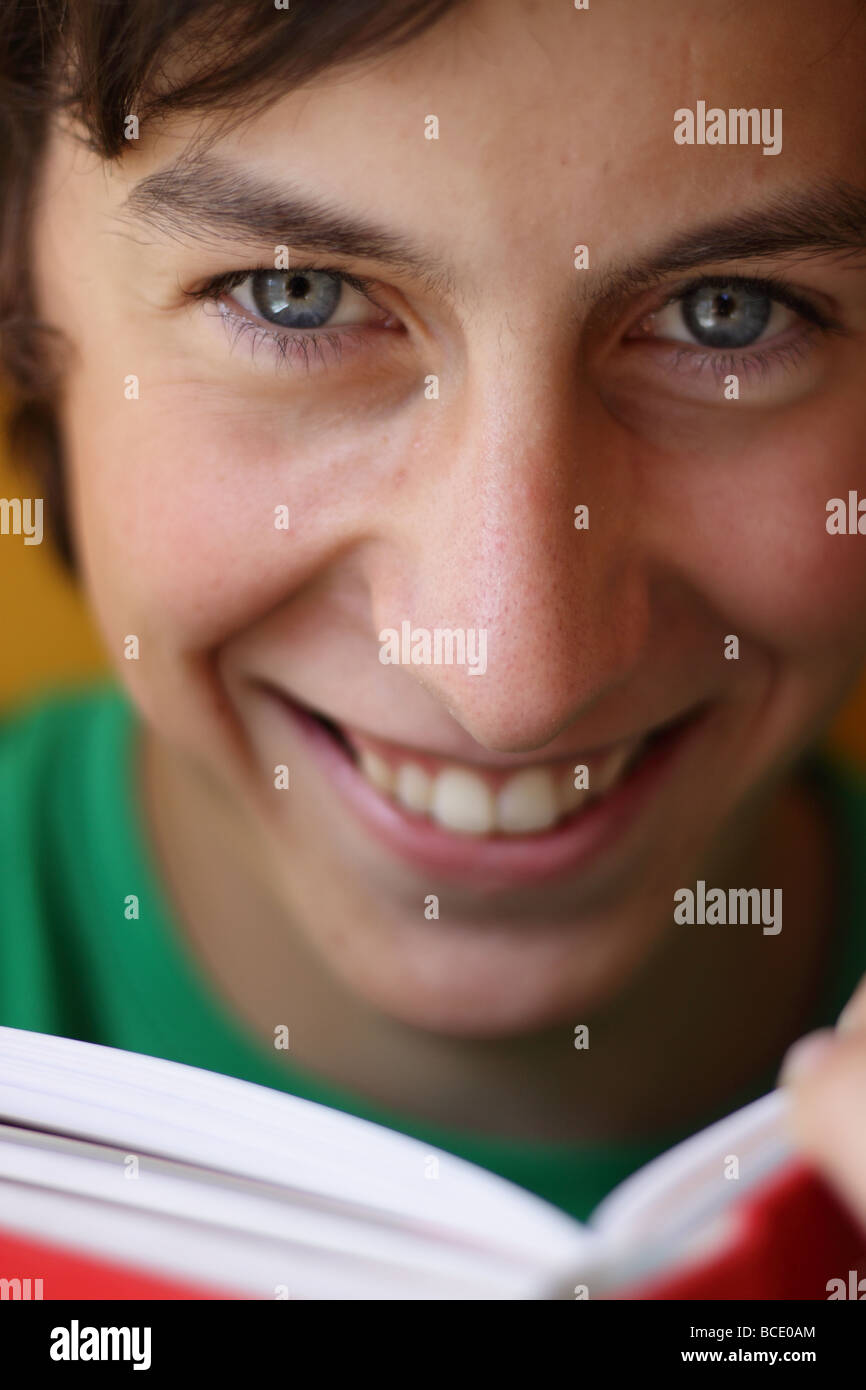 teenager student learning Stock Photo - Alamy