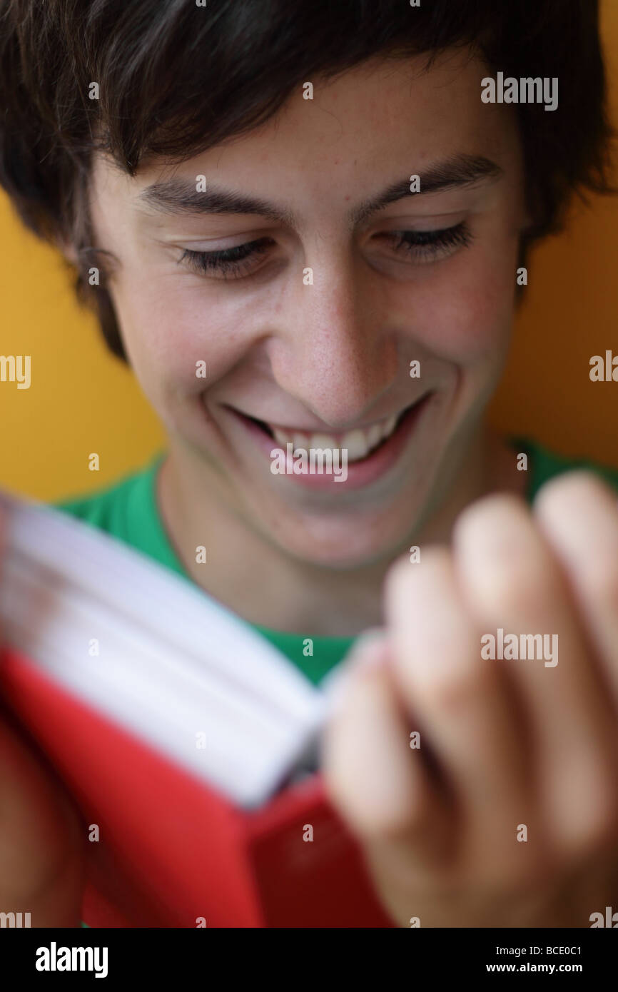 teenager student learning Stock Photo - Alamy
