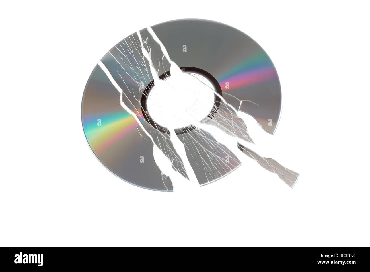 Broken cd Cut Out Stock Images & Pictures - Alamy