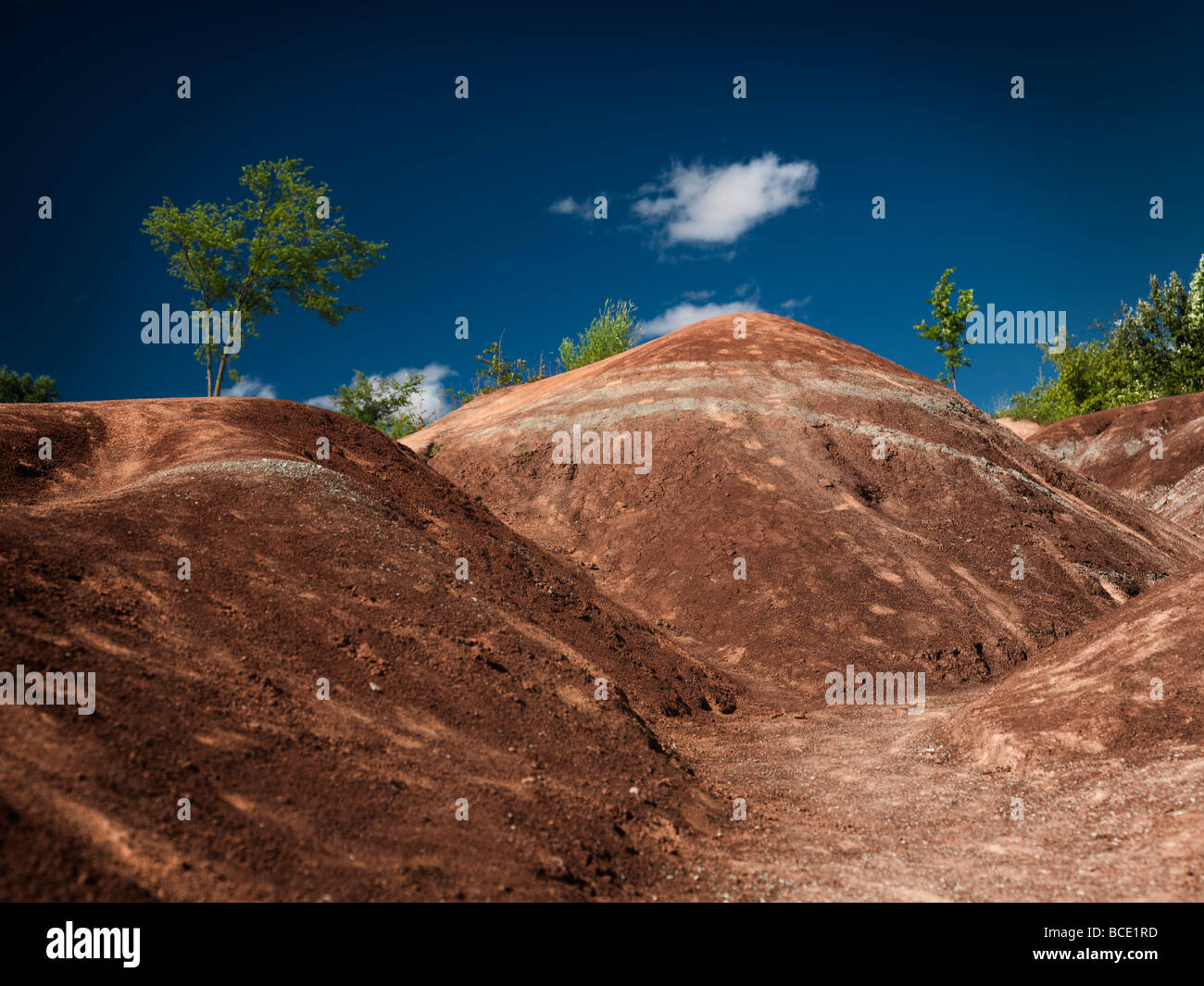 Cheltenham Badlands Ontario Canada Stock Photo - Alamy