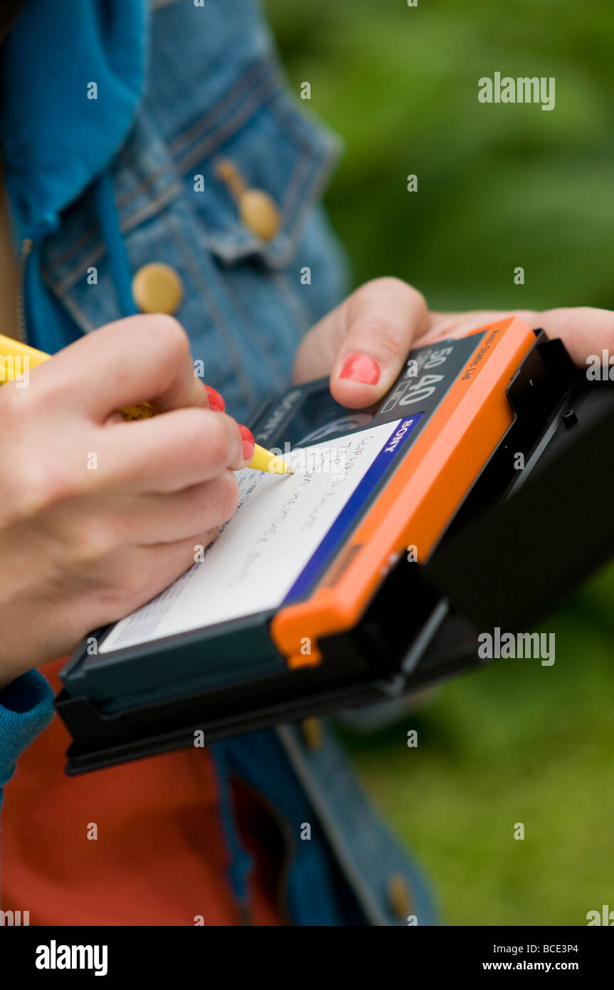 A freelance self employed female production assistant on a television ...