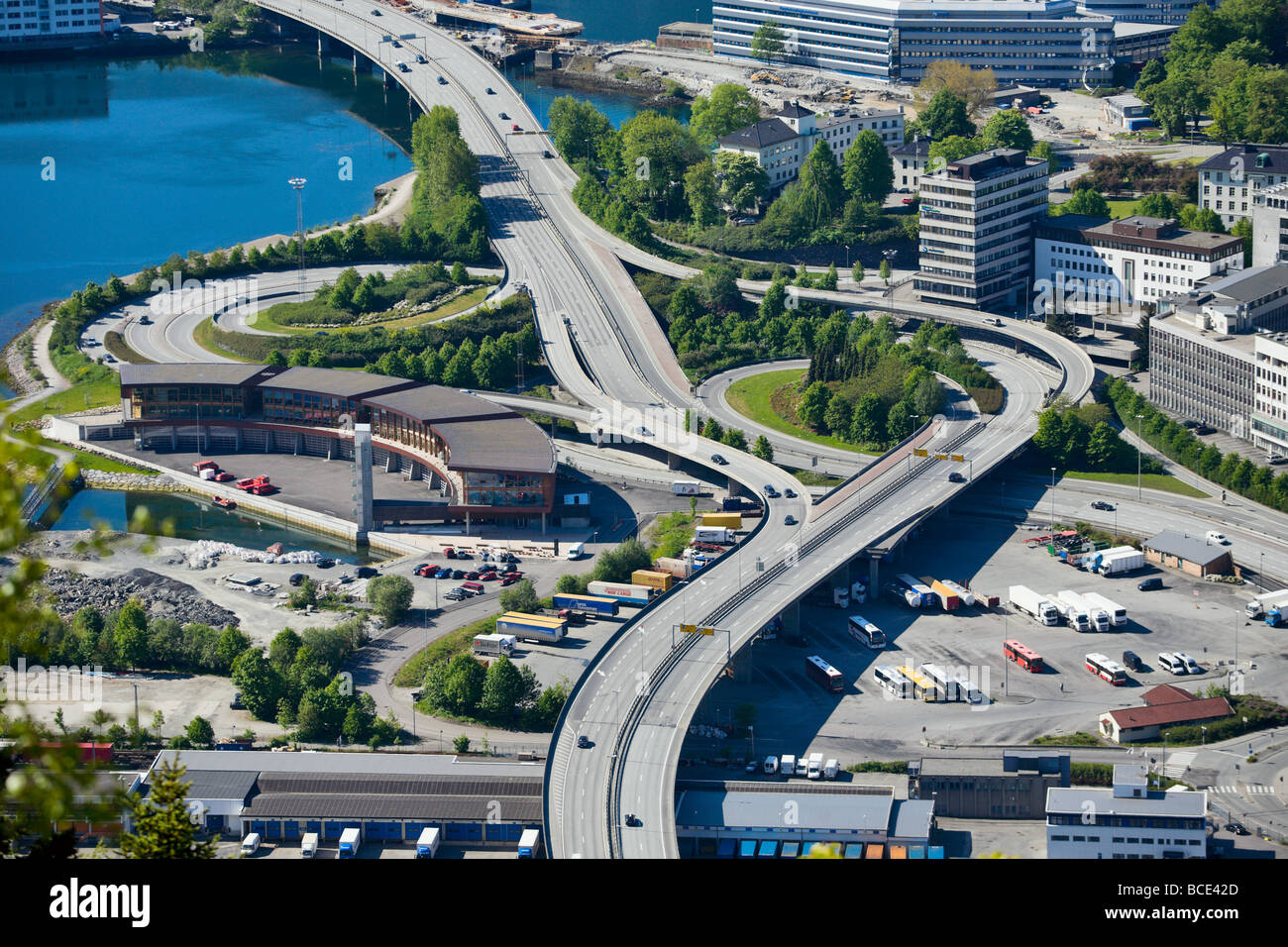 Motorway intersections hi-res stock photography and images - Alamy