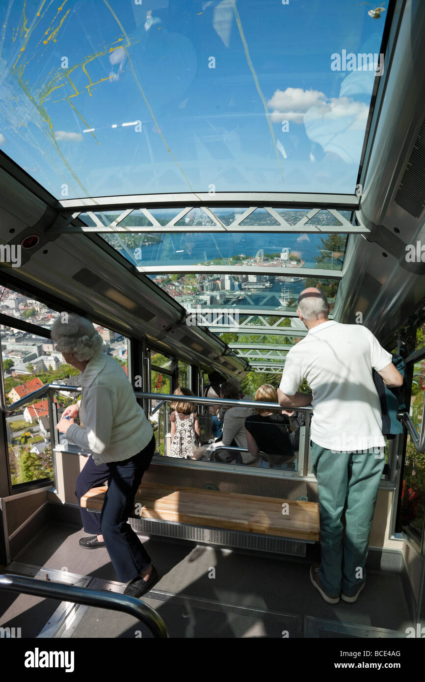 Floibanen funicular view hi-res stock photography and images - Alamy