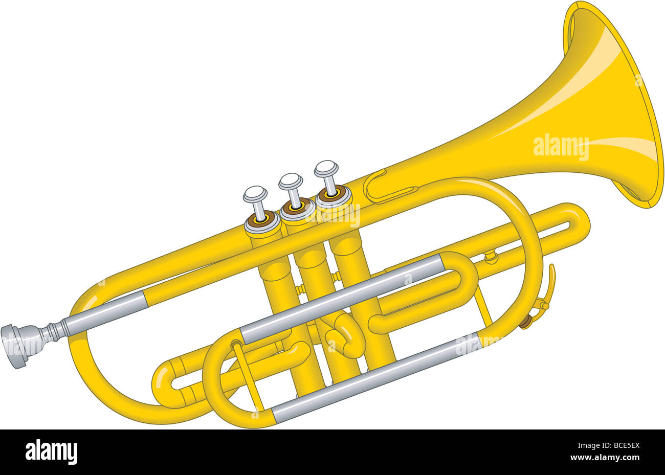 Cornet instrument hi-res stock photography and images - Alamy