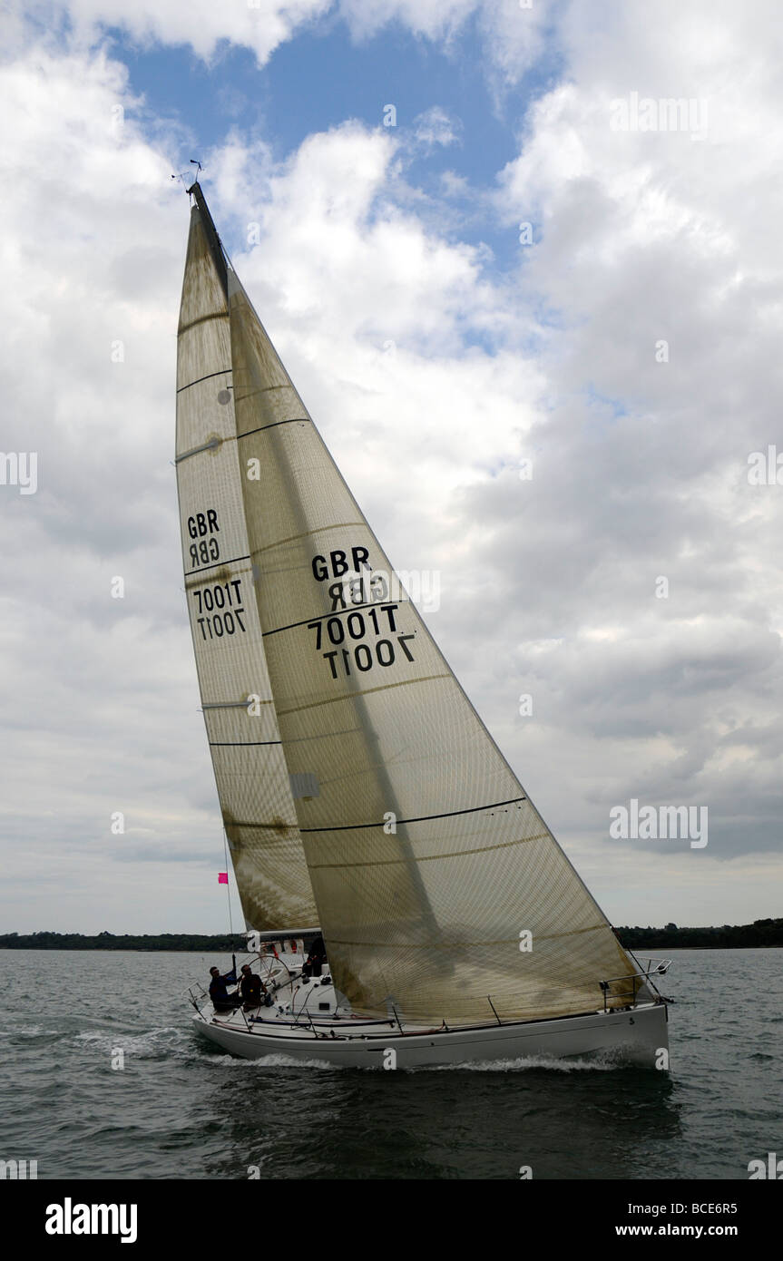 Beneteau yacht racing hi-res stock photography and images - Alamy