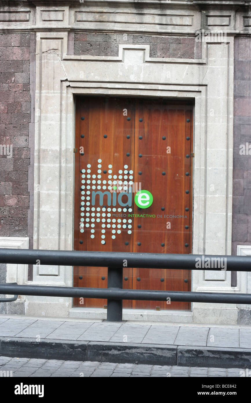 MIDE, interactive museum of economy in Mexico city Stock Photo - Alamy