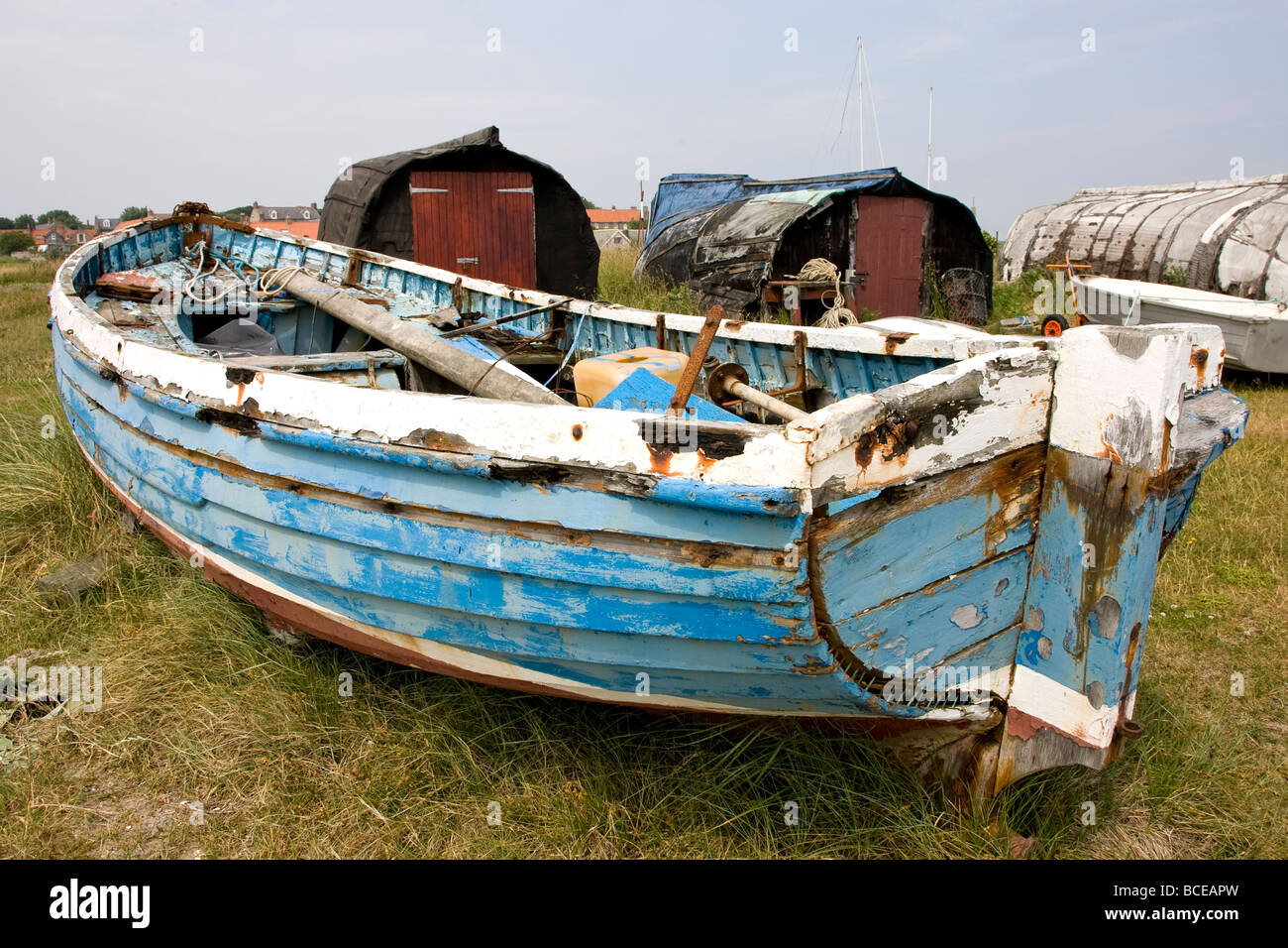 Old Fishing Boat Stock Photo - Alamy