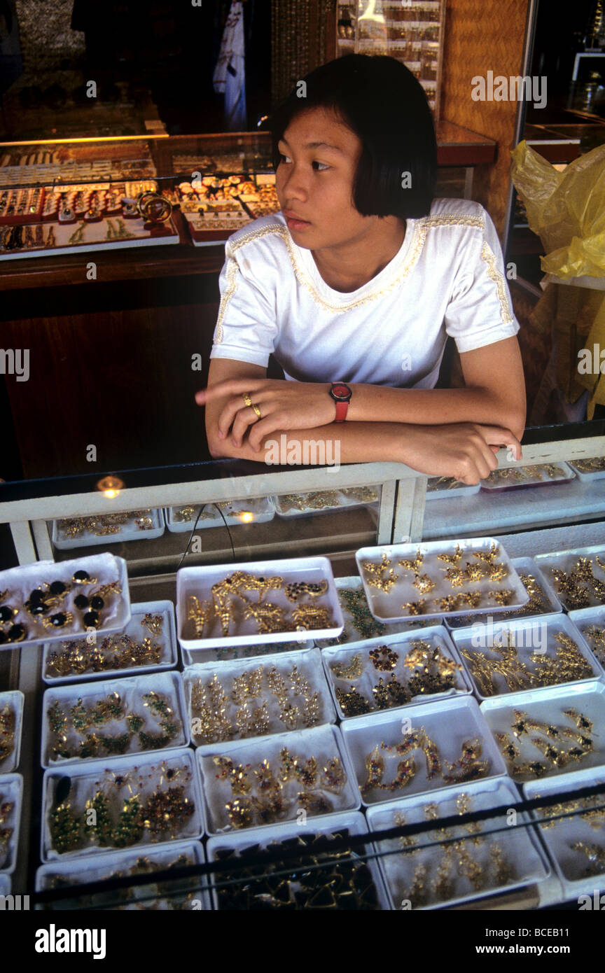2467 Jewellery Market Mae Sot Western Thailand Stock Photo - Alamy