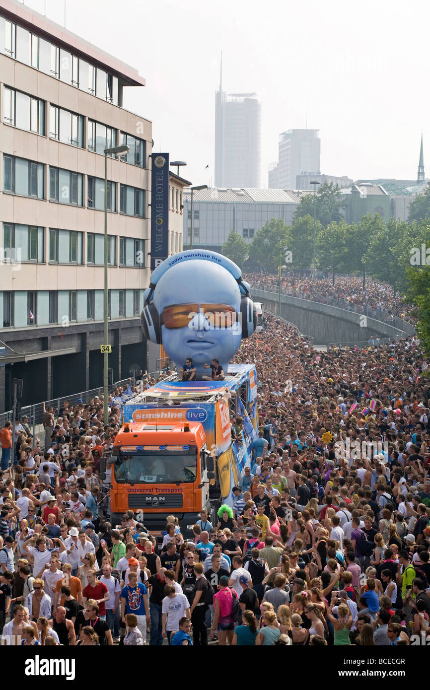 Loveparade 2007, Berlin, Germany Stock Photo - Alamy