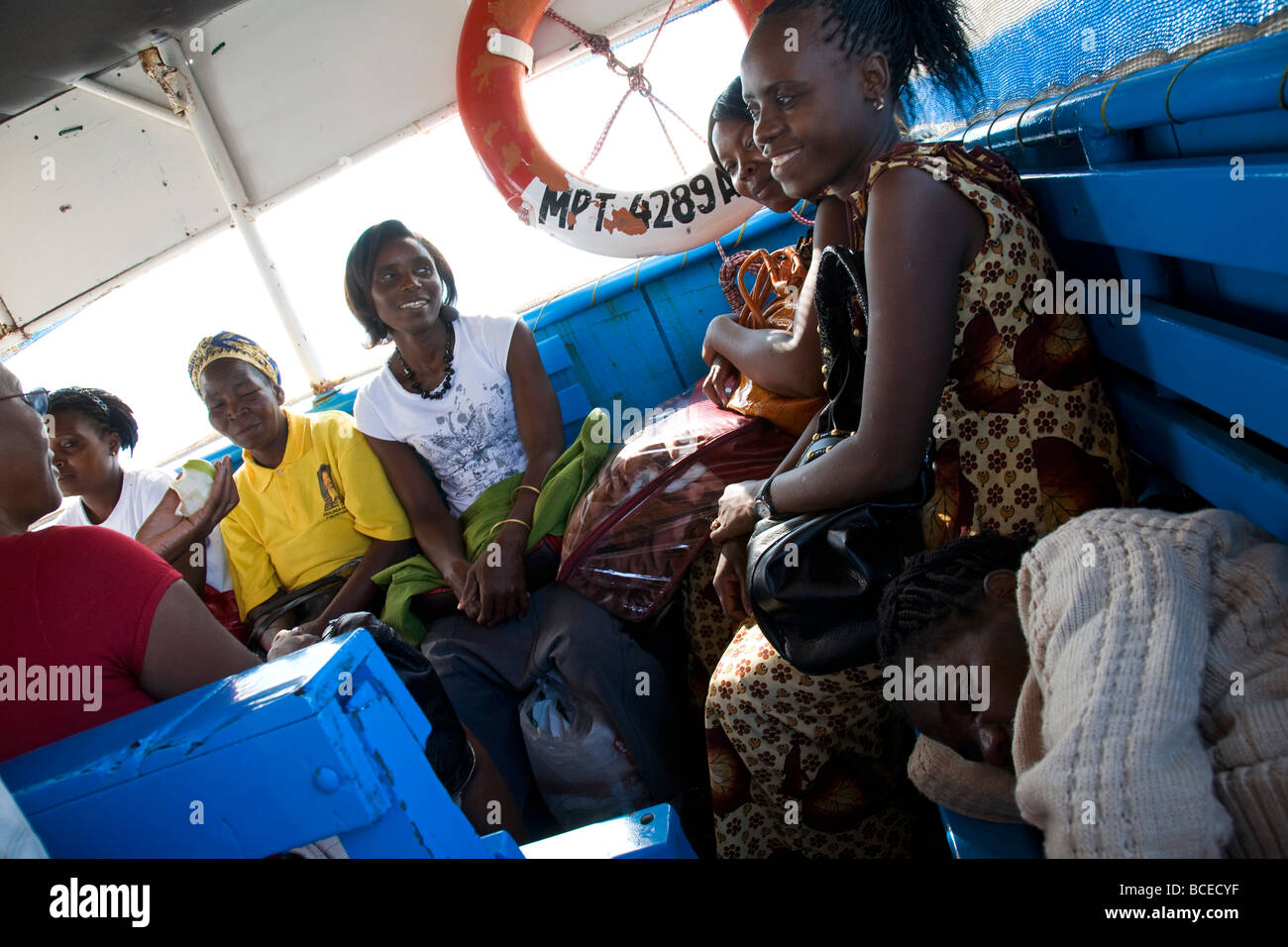 Catembe on the ferry hi-res stock photography and images - Alamy