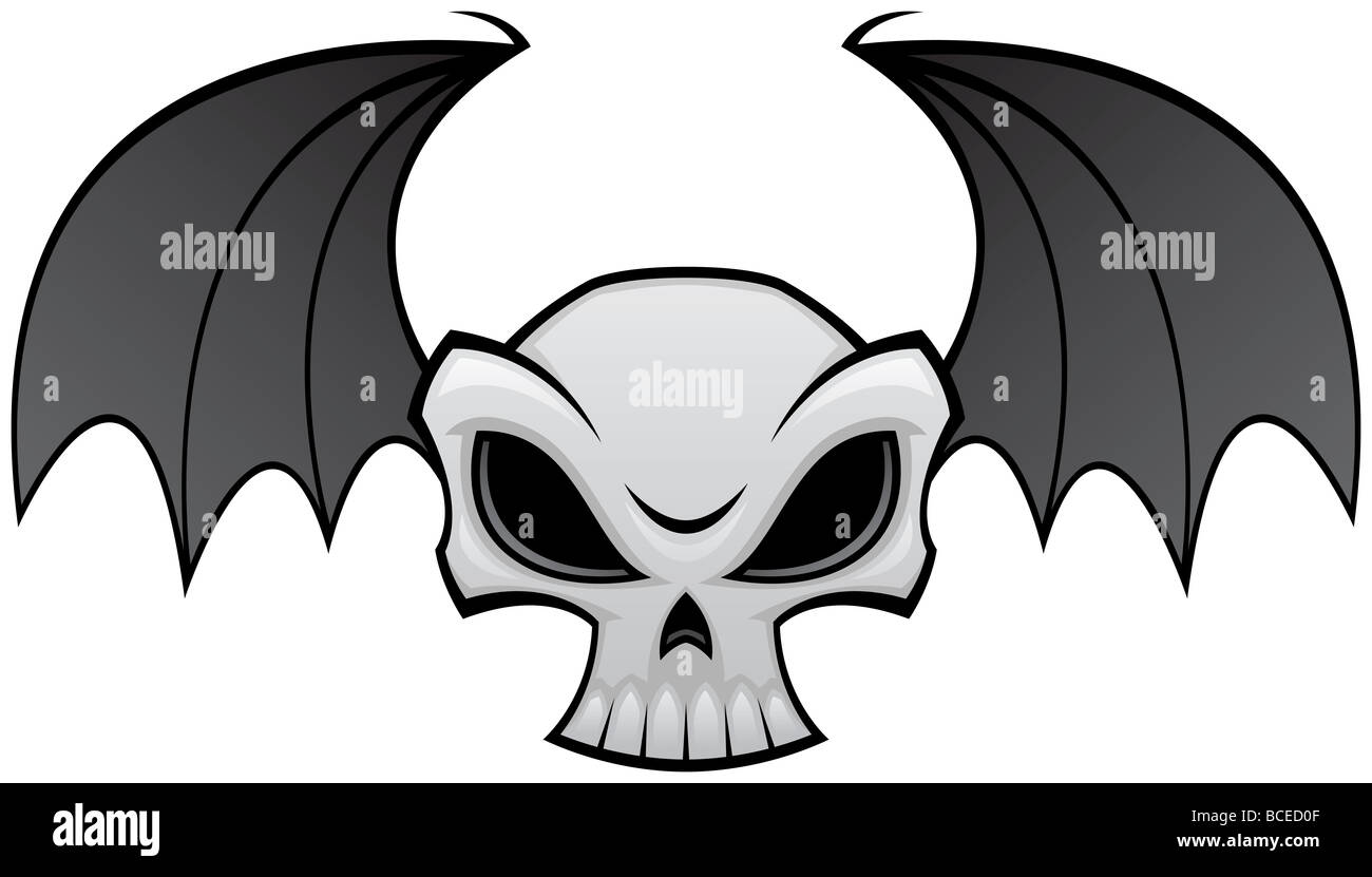 Cartoon skull hi-res stock photography and images - Alamy