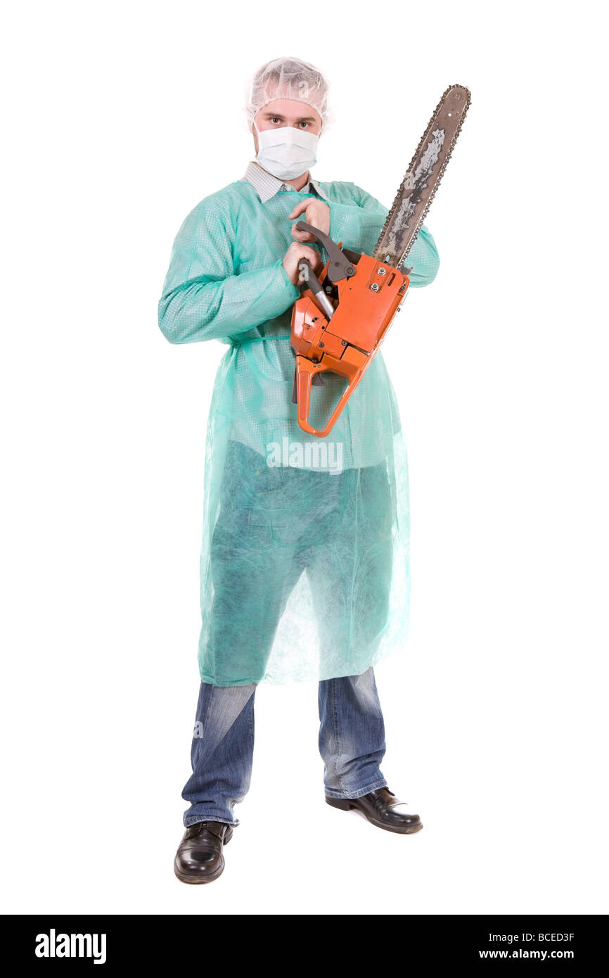 Isolated chainsaw hi-res stock photography and images - Alamy