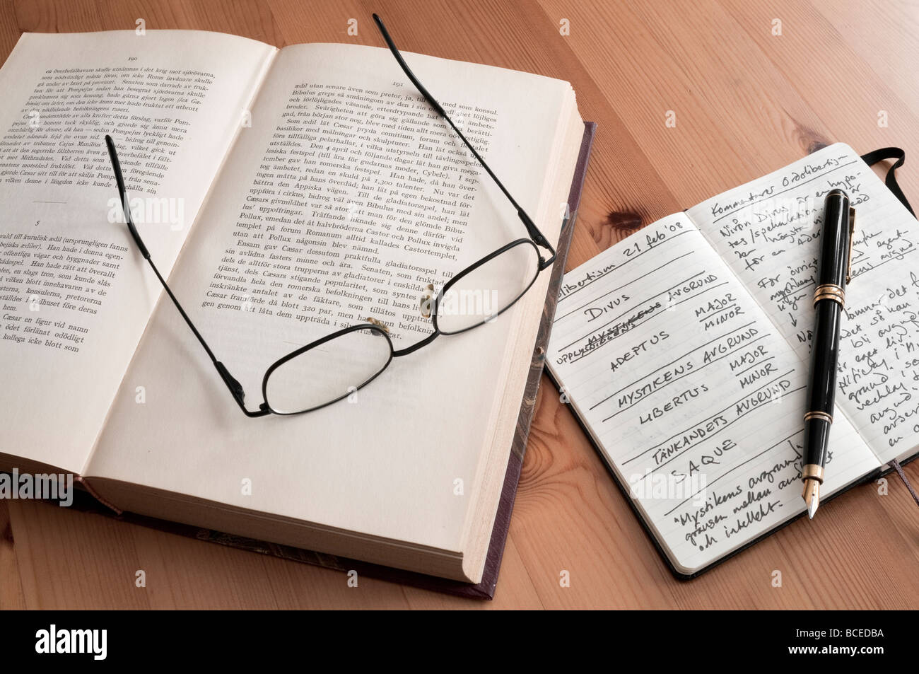 Historical notebook hi-res stock photography and images - Alamy