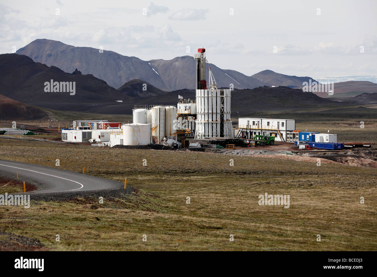 Iceland drilling for geothermal energy hi-res stock photography and images - Alamy