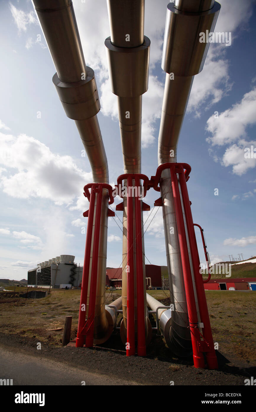 Steam Pipes From Boreholes High Resolution Stock Photography and Images ...